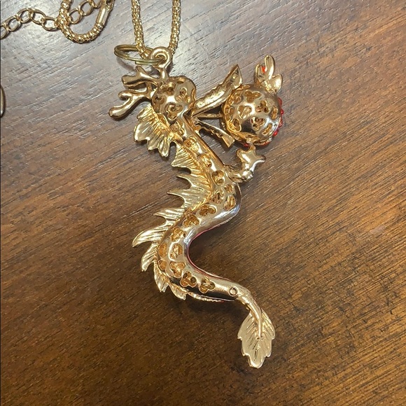 Jewelry | Red Dragon Necklace | Poshmark